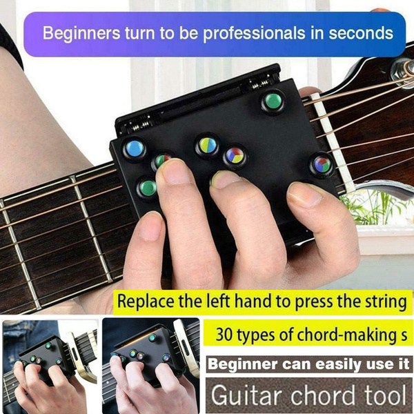 Guitar Chord Trainer Portable Guitar Beginner Learning System Chords ...
