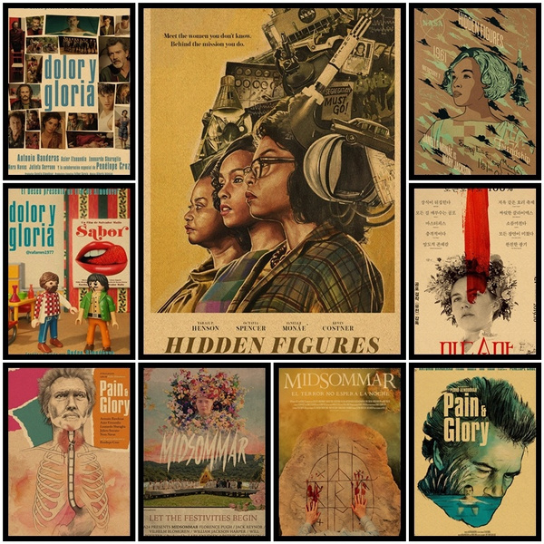 Dolor y gloria/Midsommar/Hidden Figures Suspense series movie Kraft ...