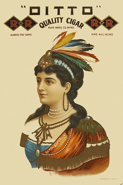 11 x 14 Tin Sign Ditto Quality Cigars 1890 Advertising | Wish