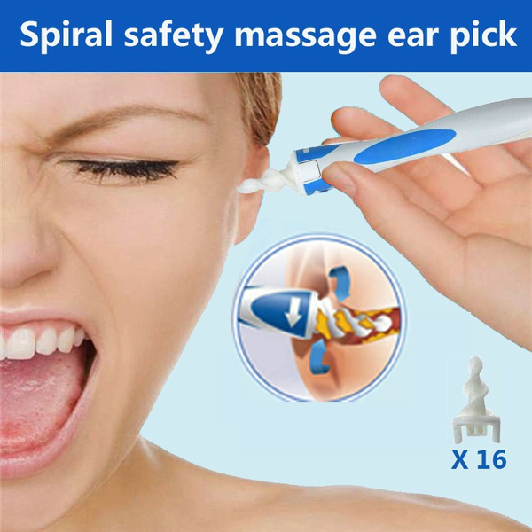 Flexible Soft Spiral Ear Wax Cleaner Removal Ear Cleaning Cleaner Tool ...