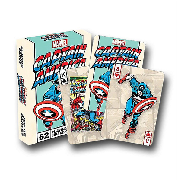 Captain America Playing Cards | Wish