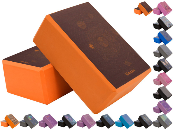 RDX Yoga Block Set, Non-Slip High-Density Eva Foam Brick for Pilates ...