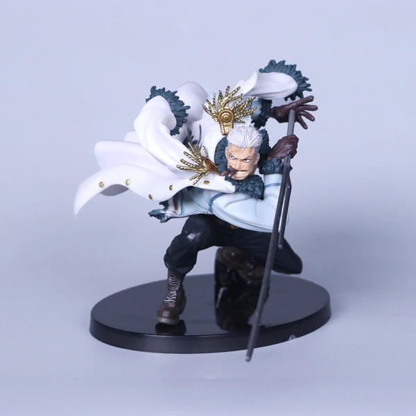 13.5cm Anime OP Navy Smoker Admiral PVC Action Figure Luffy Opponent ...