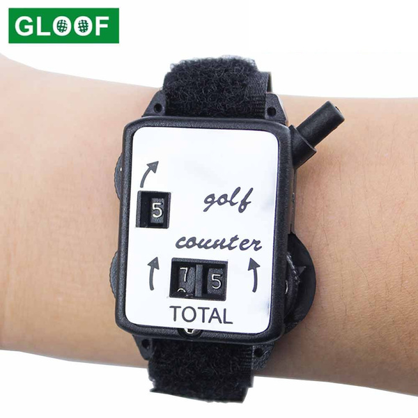 1Pcs Mini Wristband Golf Stroke Score Counter Keeper Shot Scorer ...