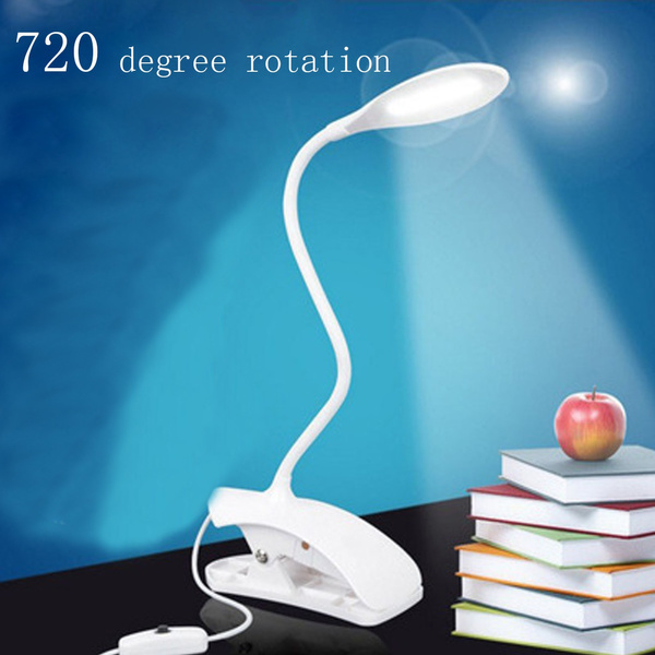Rotatable Light USB Eye-Caring Desk Lamp Button Control Table Light ...
