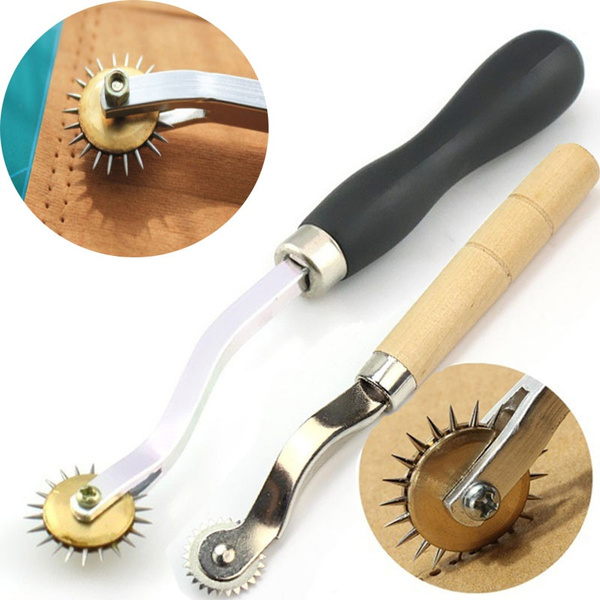 4mm Overstitch Stitch Spacing Paper Craft Roulette Wheel Leather Sewing ...