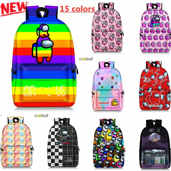 Mong Sus Series Travel Bag Large Capacity Shoolbag 10 Colors Sport ...