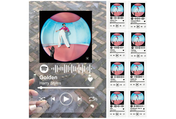 Digital Prints Harry Styles Spotify memory frame Prints Art & Collectibles etna.com.pe