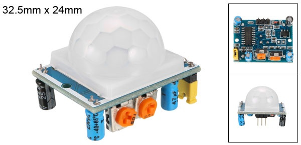 HC-SR501 Pyroelectric Pir Motion IR Sensor Body Module Infrared for ...