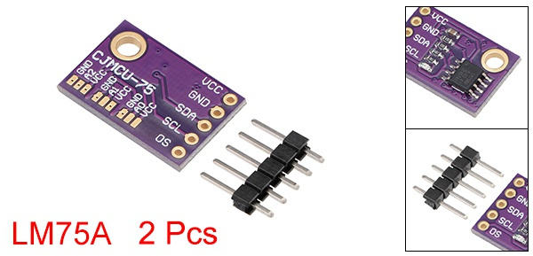 LM75A Pressure Temperature Sensor Module Digital Breakout Humidity ...
