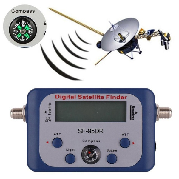 Digital SF-95DR Meter Satlink Receptor Satellite Finder TV Signal ...