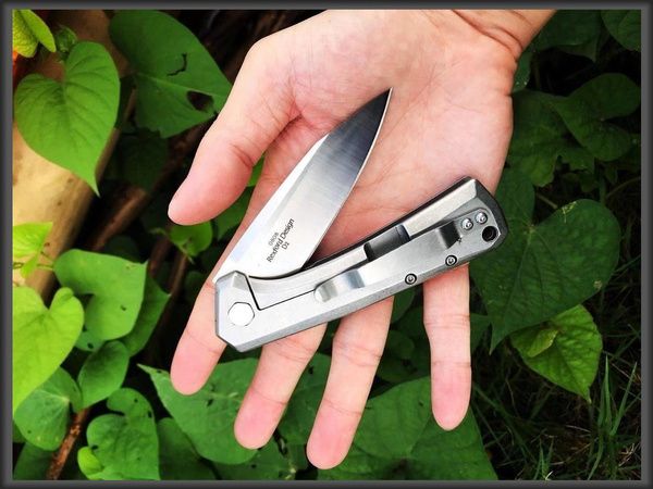 Heavy Duty Razor Cleaver Spring Assisted Open Folding Pocket Knife ...