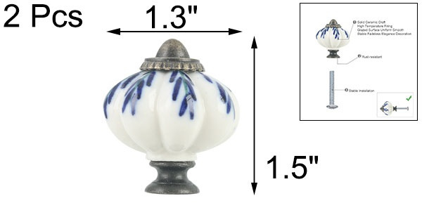 Ceramic Vintage Knob Drawer Round Pull Handle Cabinet Wardrobe Door | Wish