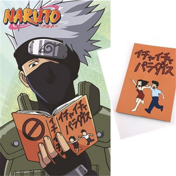 Anime Naruto Kakashi Hatake Jiraiya Cosplay Book Notebook Icha Icha ...