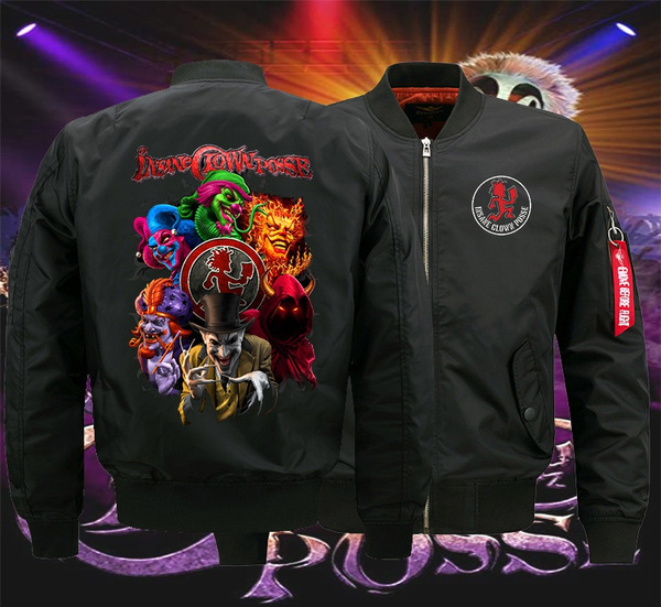 Insane Clown Posse Band Men's Pilot Jacket Biker Pilot Jacket Flight ...