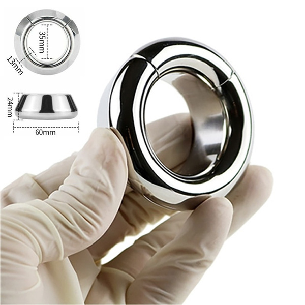 Metal Scrotum Stretcher Fashion Magnetize Stainless Steel Magnetic Ball
