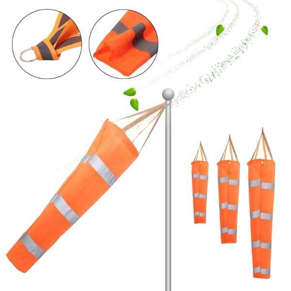 80/100/150CM Aviation Reflective Belt Windsock Outdoor Windsock ...