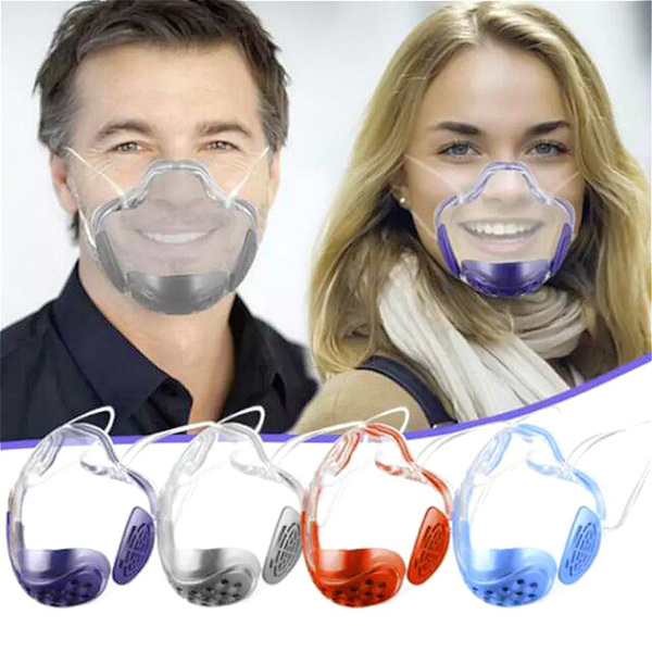Transparent Lip Mask Plastic Mouth Caps A Radical Alternatives ...