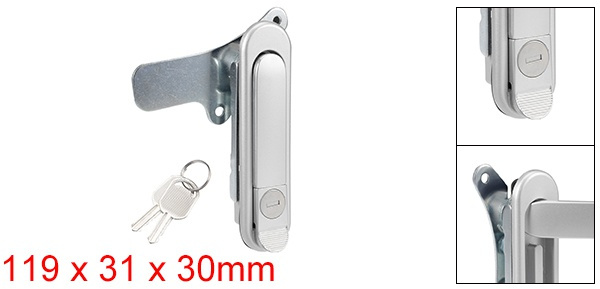 Electric Cabinet Panel Cam Lock Pull Type Pop Up Door Lock w Keys AB302 ...