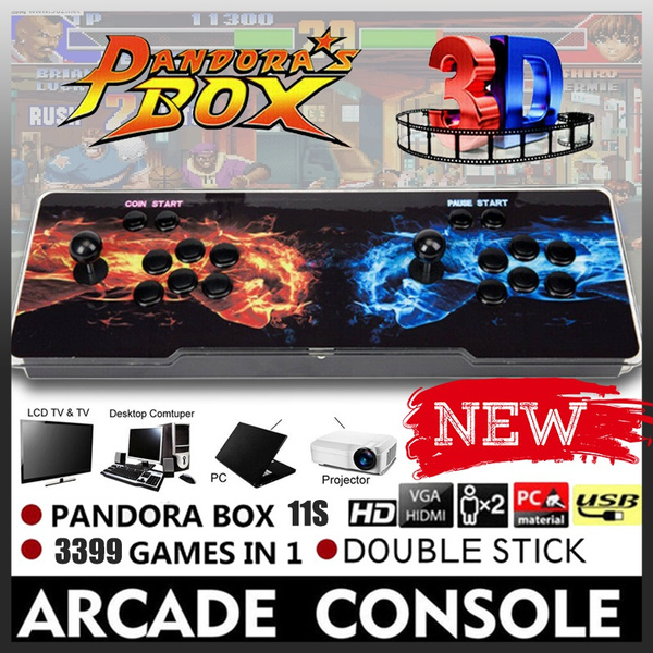 2021 Upgrade New 3399 Games Pandoras Box 11s 2d 3d Video Game Home