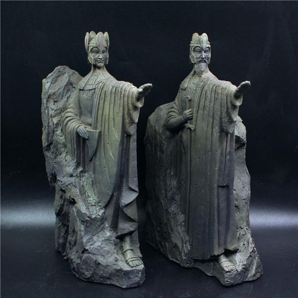 Gate of Gondor Argonath Statue Bookends Home Decoration Anime Fans Gift ...