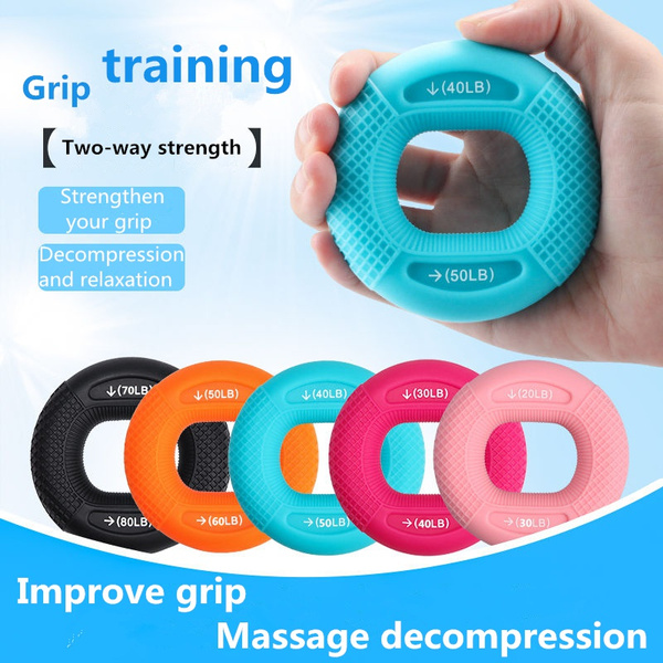 Silicone grip ring Strengthen finger strength Exercise arm strength ...