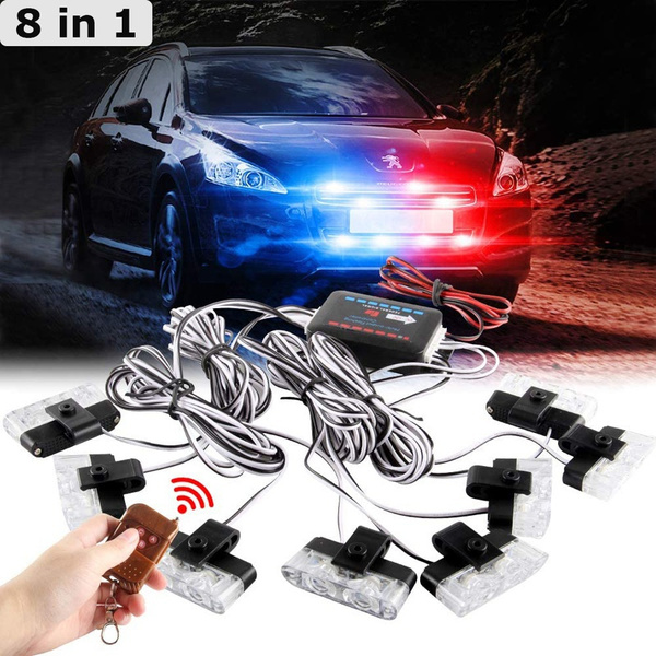 Car Flashing Traffic Lights Strobe Light Emergency Safety Warning LED ...