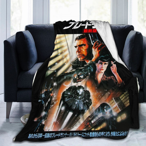 Blade Runner Japanese Movie Poster Poster Ultra-Soft Micro Fleece ...