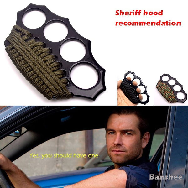 Iron Fist Buckle Self-defense Equipment Self-Defense Boxing Break ...