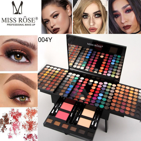 New MISS ROSE 96/140/142/180 Color Piano Box Eyeshadow Makeup Set ...
