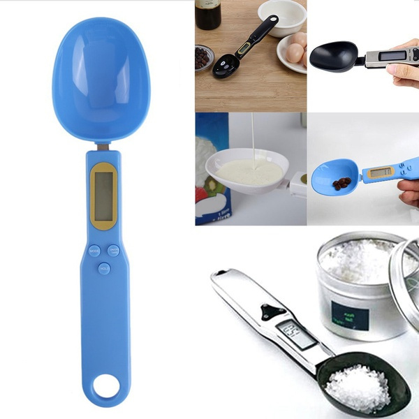Electronic LCD Digital Spoon Weight Scale Mini Kitchen Stainless Steel ...