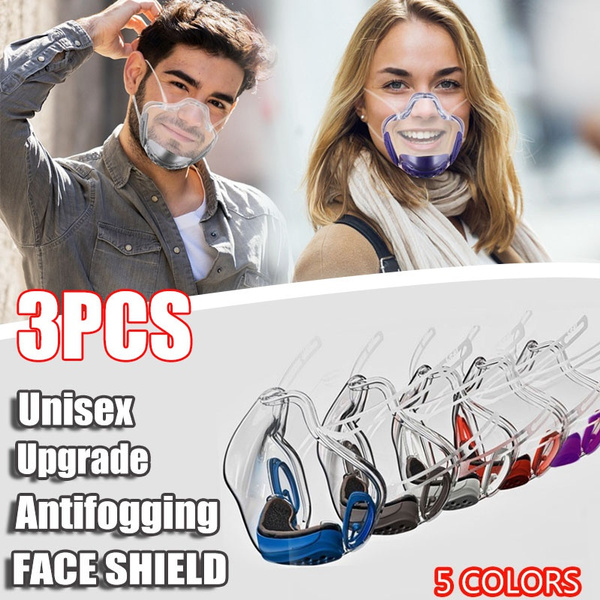 2021NEW 3PCS Upgrade Antifogging Alternatives Transparent Shield And ...