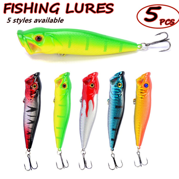 5pcs/1pc 3D Eye Minnow Fishing Lure Isca Artificial Bionic Bait 9.5cm ...