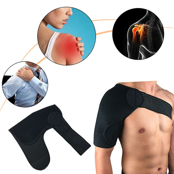 Compression Left or Right Shoulder Brace Support Stabilizing Arthritis ...