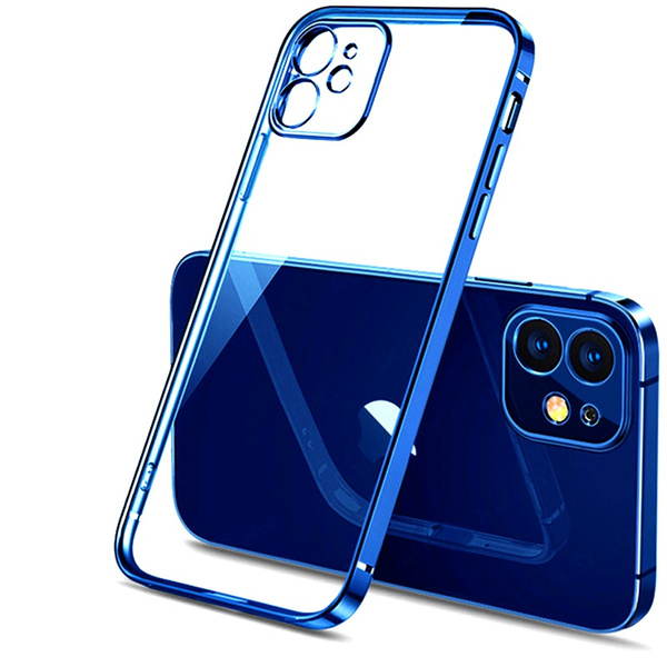 Luxury Classic Square Frame Plating Case for IPhone 12 Pro Max Iphone ...