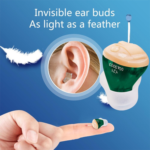 Hearing Aids Y21 ITC Digital Mini in Ear Portable Sound Amplifier ...