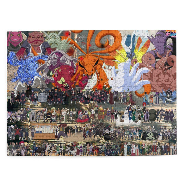 Naruto 500 Piece Jigsaw Puzzle for Kids Adults Family Puzzles ...