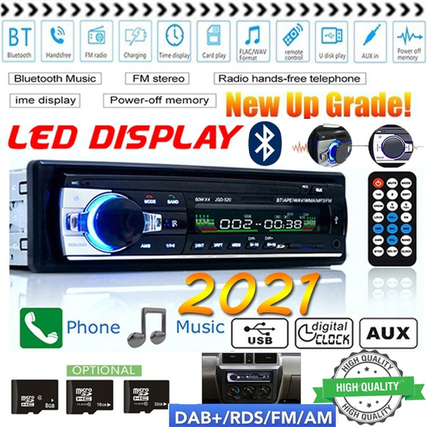 2021 New Upgrade High Quality Bluetooth Handsfree Talking Car Radio ...