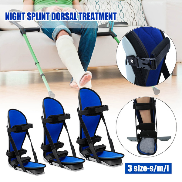 1Pcs Ankle Brace Support Foot Drop Splint Guard Sprain Orthosis ...