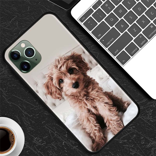 Poodle cell mobile phone case cover for iphone 5 5s Se 2020 6 6S Plus 7 ...