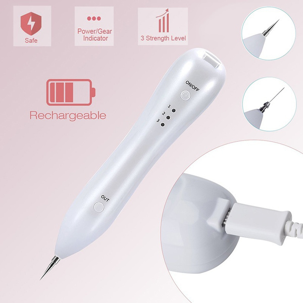 Portable Beauty Equipment Skin Tag Repair Kit with 10 Level Skin Tag ...