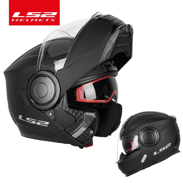 New Casco LS2 SCOPE Flip-up Motorcycle Helmet Ls2 Ff902 Modular Double ...