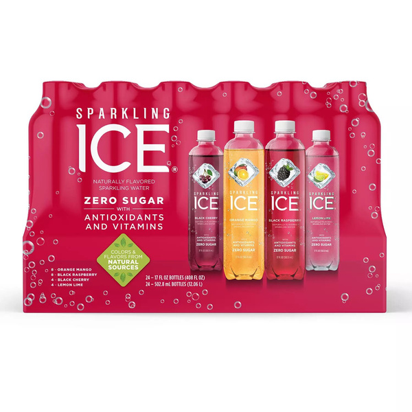Sparkling Ice Red Variety Pack 17 fl oz , 24 pk | Wish