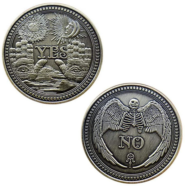 Yes No Challenge Coin Souvenir Commemorative Coins Collection | Wish