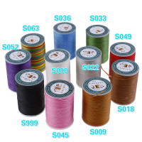 90 Meters Multicolor Sewing Thread Polyester Cord Waxed Thread Leather ...