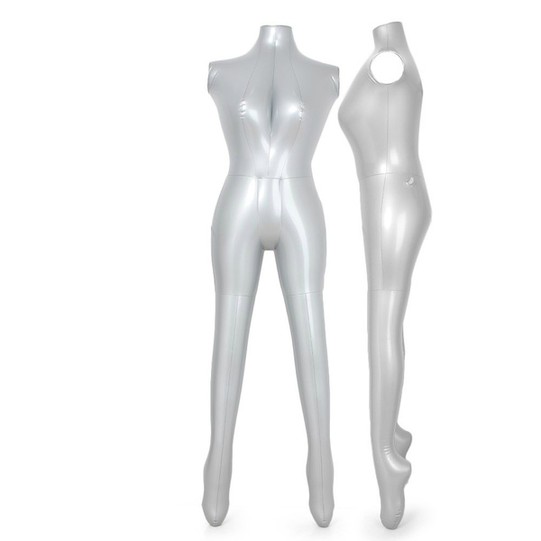 Female Women Full Body Dress Form Clothes Display Inflatable Mannequin ...