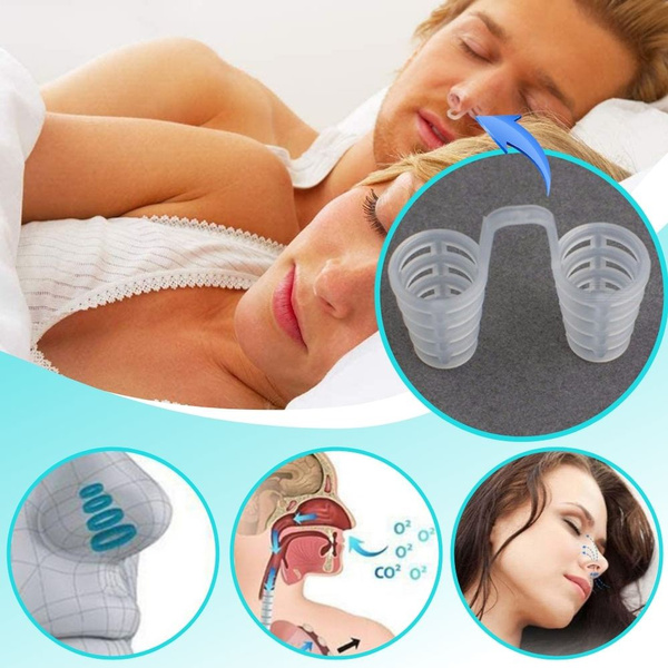 Anti Snore Nose Clip, CPAP Snoring Machine For Sleep Apnea Nasal ...