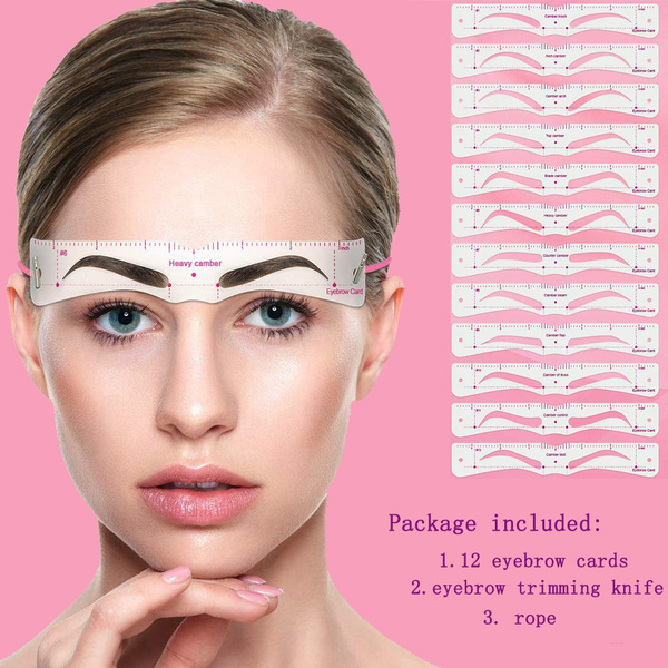 Grooming Shaping Balanced Template Eyebrow Makeup Magic Eye Brow Class ... Grooming Shaping Balanced Template Eyebrow Makeup Magic Eye Brow Class ...