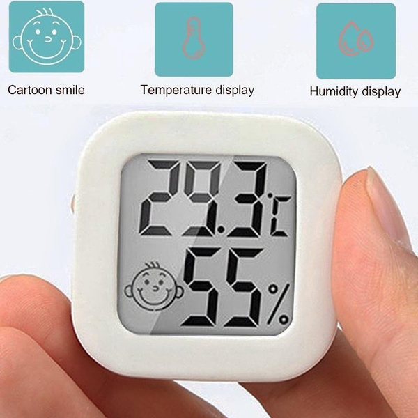 LCD Digital Indoor Temperature / Humidity Meter Mini Digital ...