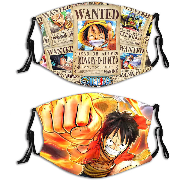 One Piece Face Mask Anime Mask | Wish